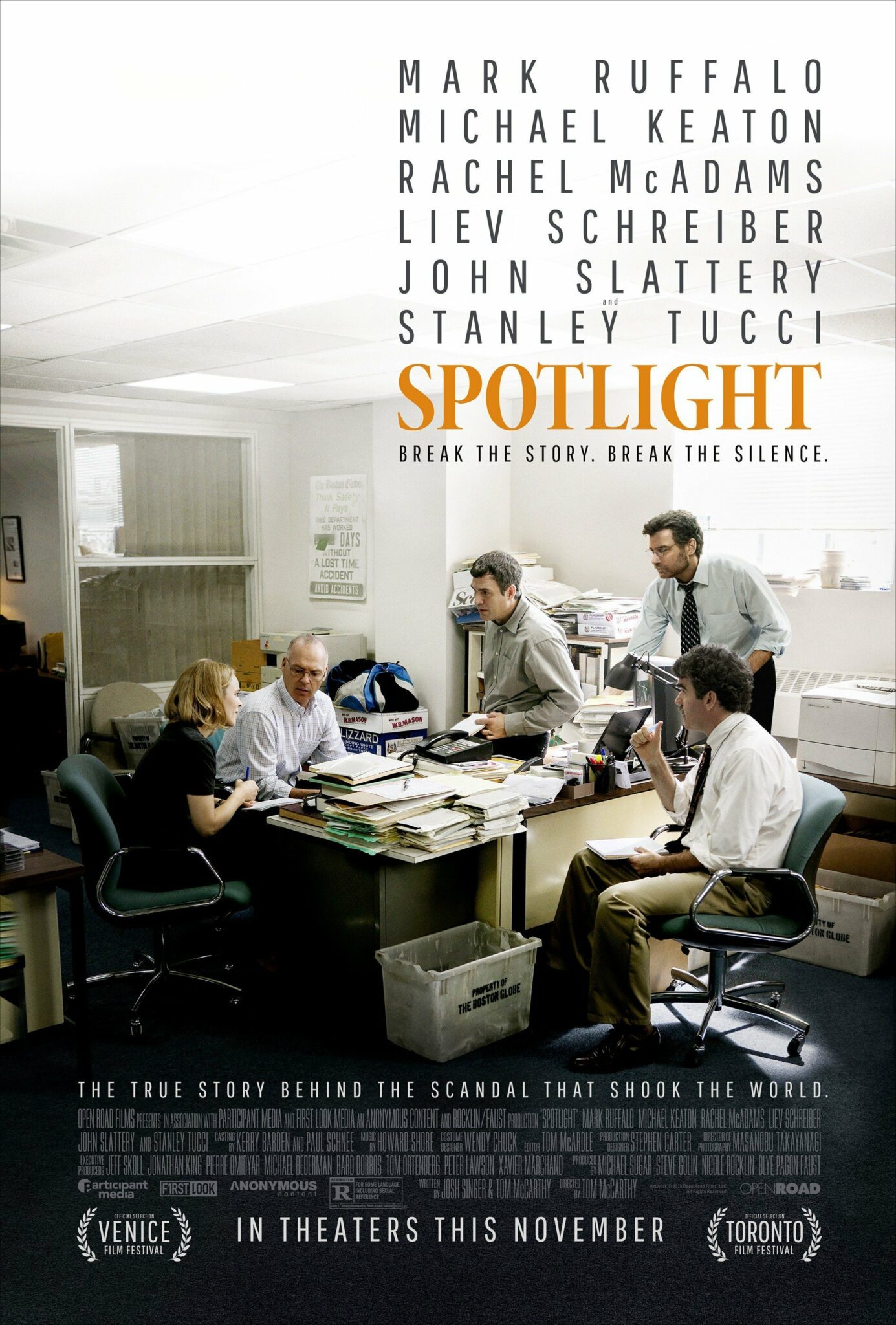 Critique : Spotlight - Au Nom du Père, et du Fils, et du Pédophile