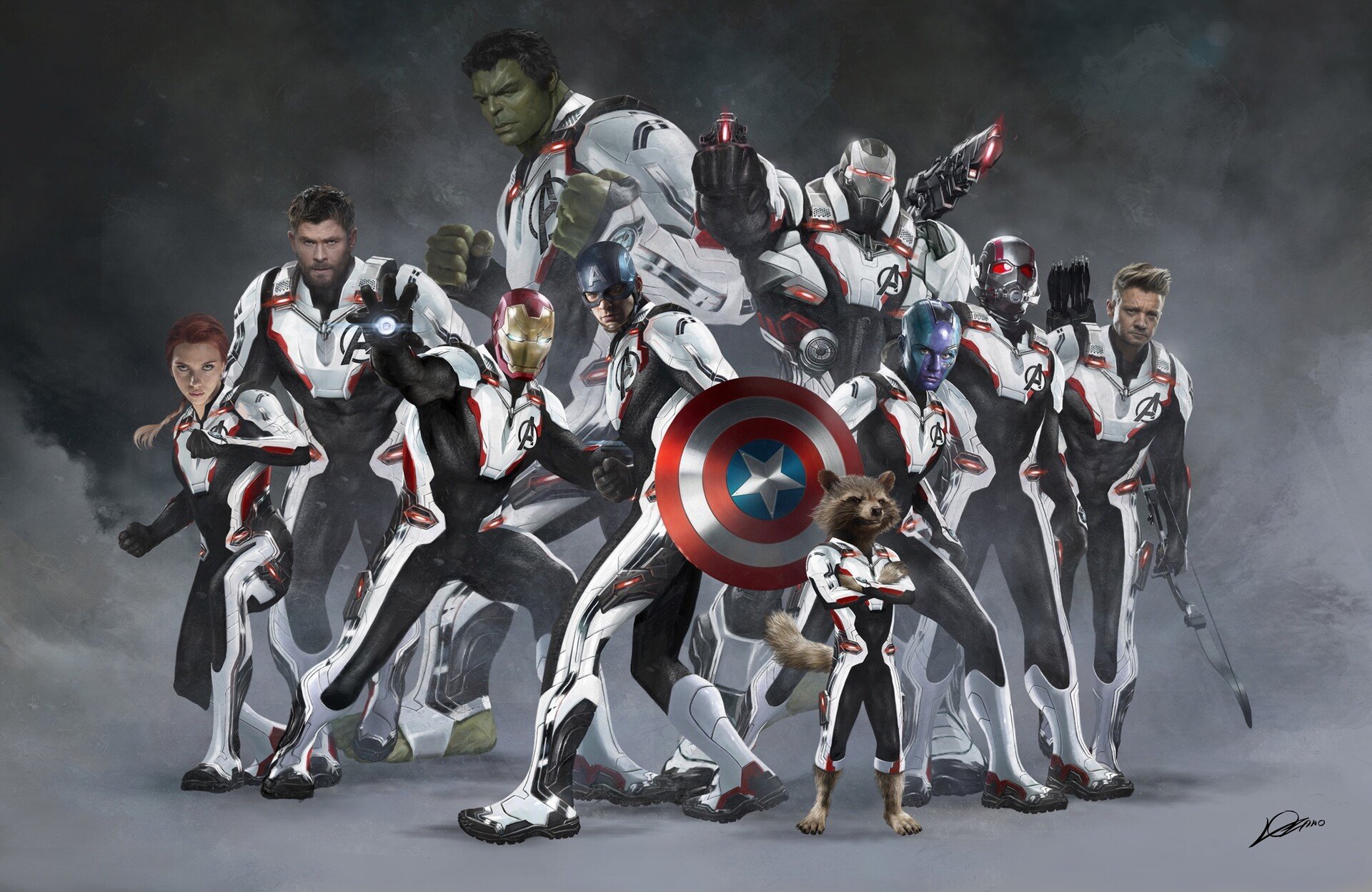 Concept Art Avengers Endgame Alexander Lozano Equipe